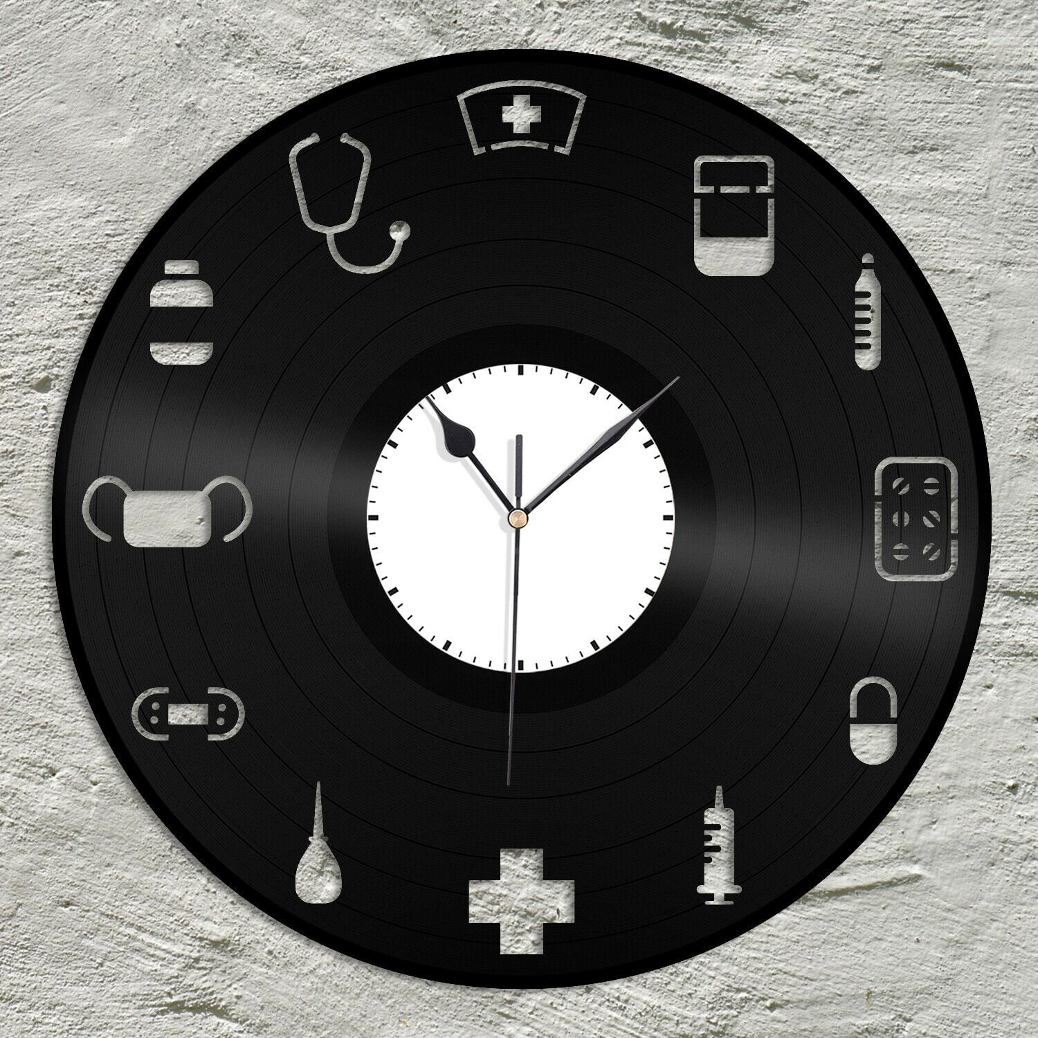 Proud to Be a Nurse Doctor Nurse Clock Vinyl Wall Clock Souvenir Gift ...