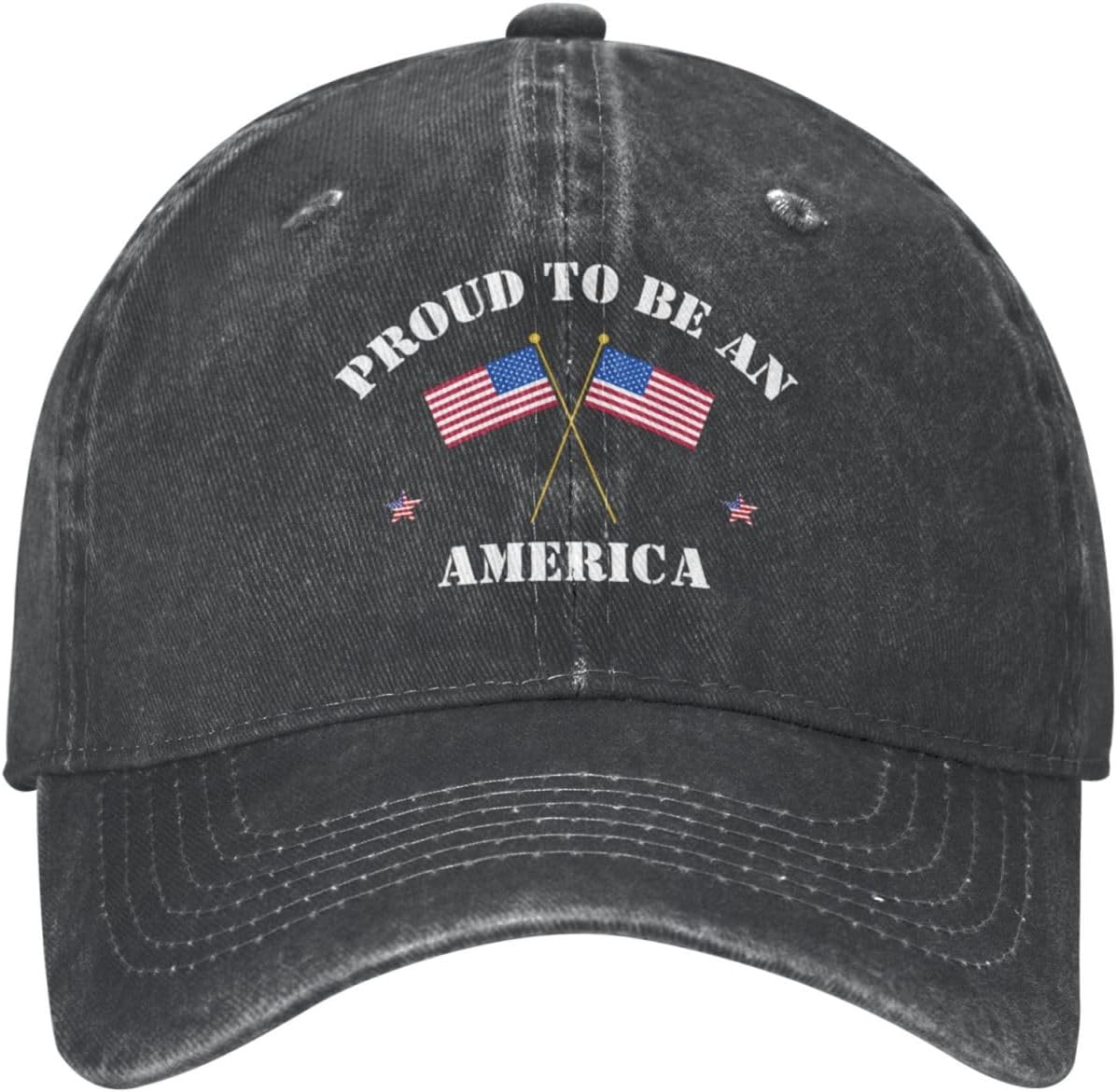 Proud to Be an American Hat God Bless America Hat for Men Women Trucker ...