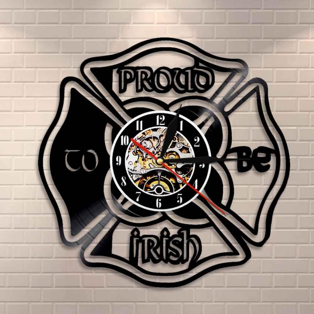 Proud to be Irish Wall Art St. Patricks Day Home Decor Irish Clover ...