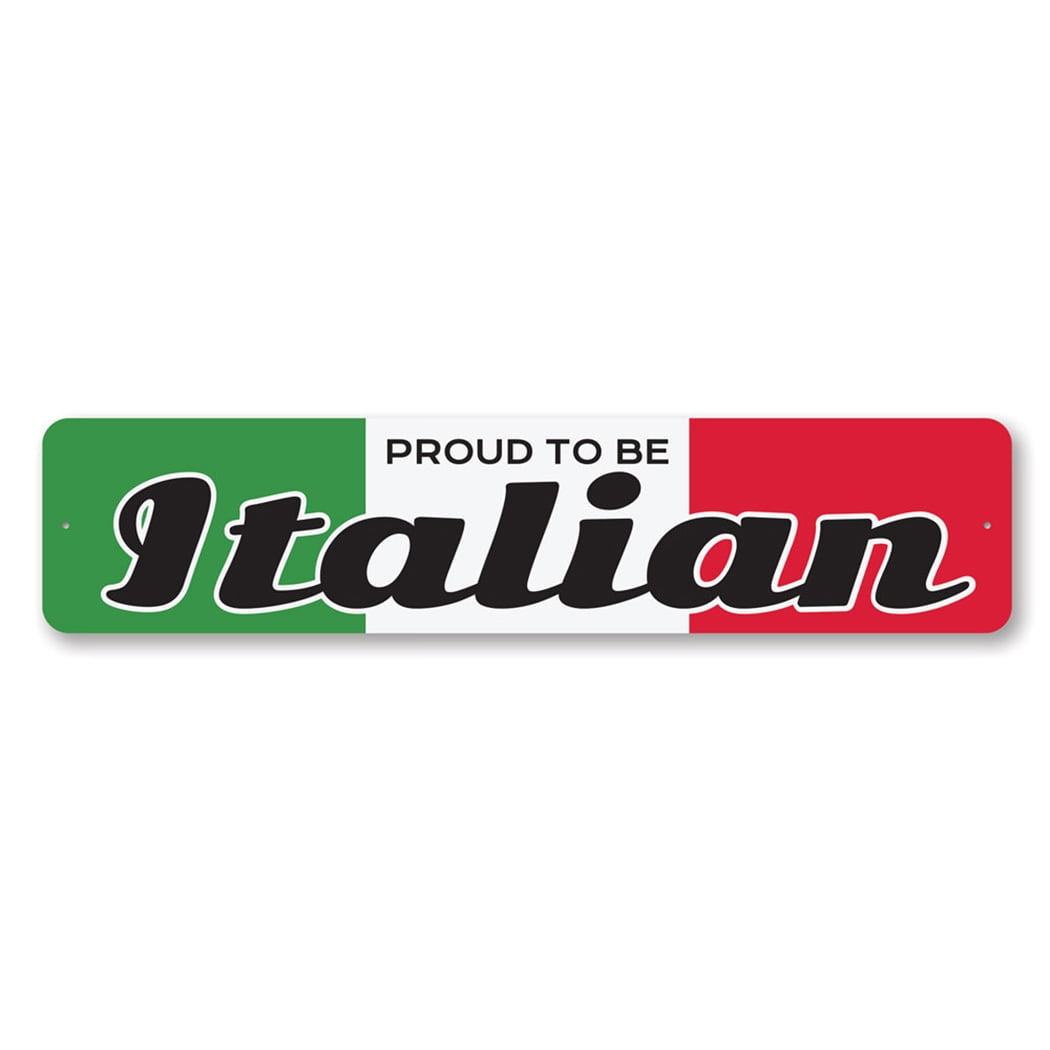 Proud to be Italian, Italy Flag Sign, Patriotic Sign, Italian Flag Sign ...