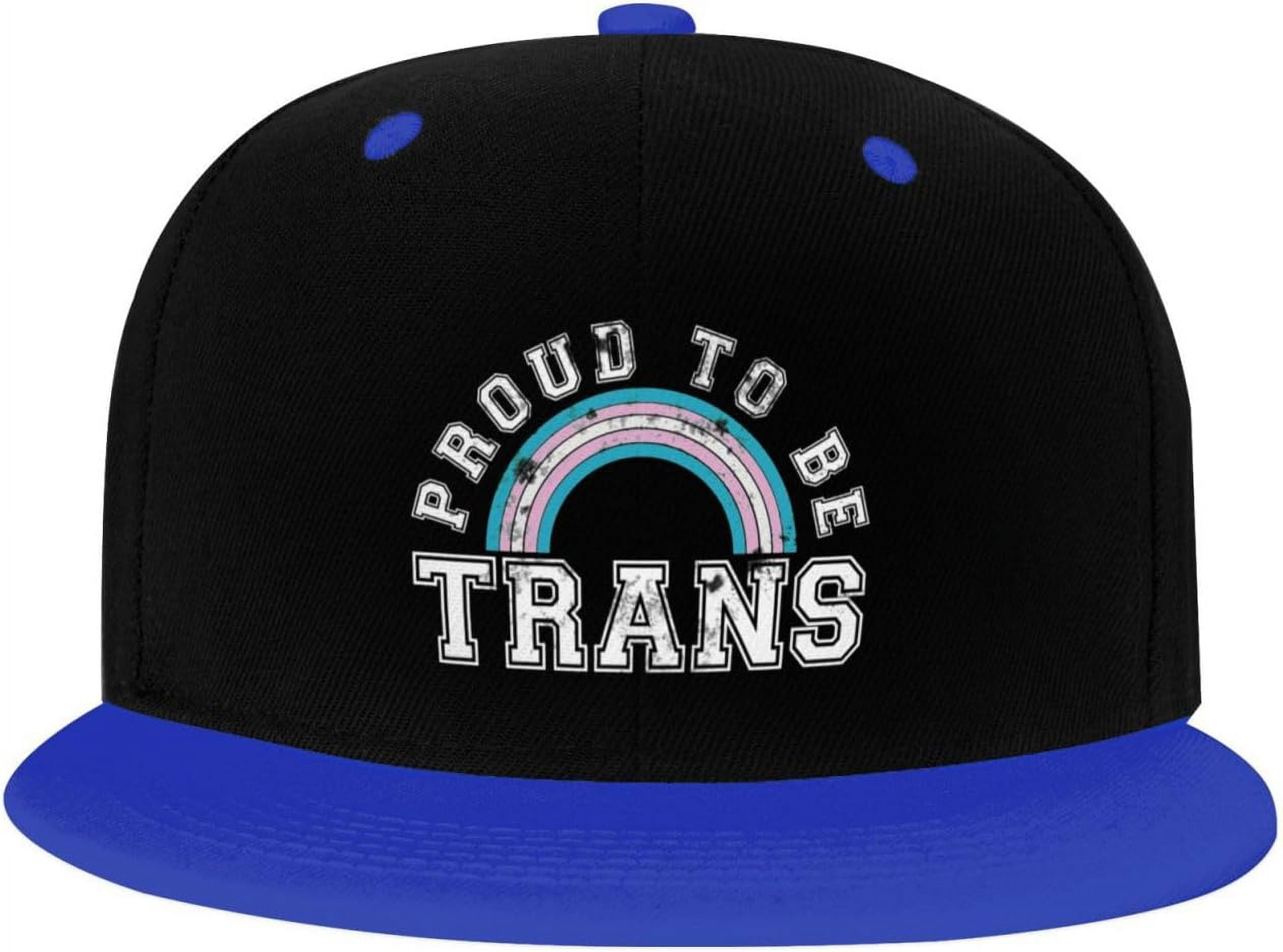 Proud to be Trans LGBT Gay Pride Trucker Hat Baseball Cap Women Cowboy ...