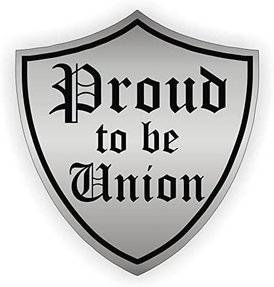 Proud to be Union Hard Hat Sticker / Helmet Decal Label Lunch Tool Box ...