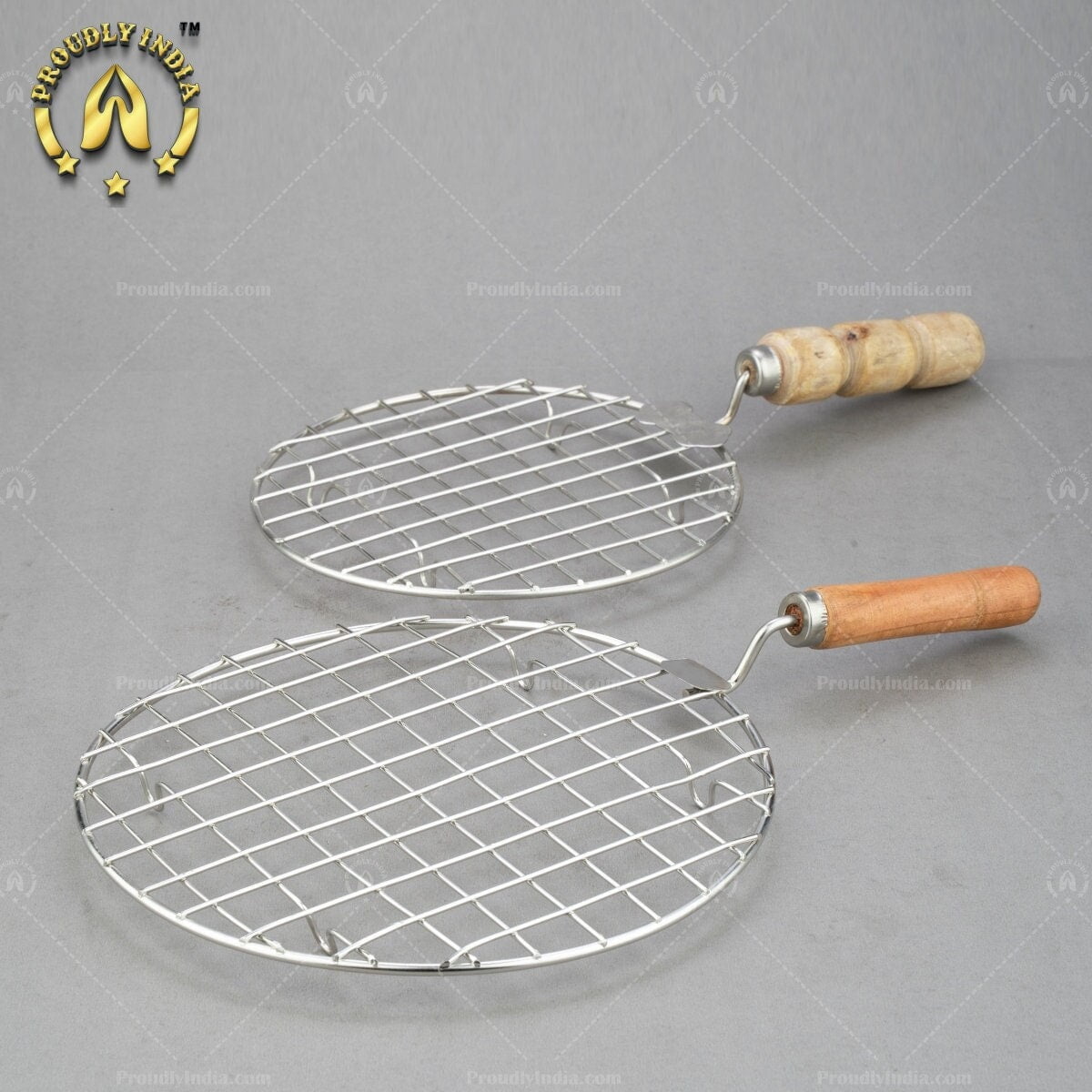 ProudlyIndia Steel Round Roasting Net,Wire Roaster,Roaster,Cooking Rack ...