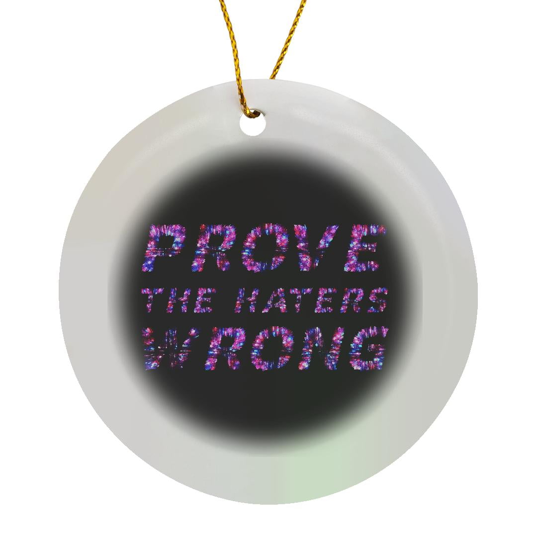 3drose, Prove the Haters Wrong Violet Text Against the Black Background ...