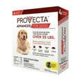 Provecta Advanced Flea and Tick Drops for Dogs Over 55 lb, Kills and ...