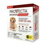 Provecta Advanced Flea and Tick Drops for Dogs Over 55 lb, Kills and ...