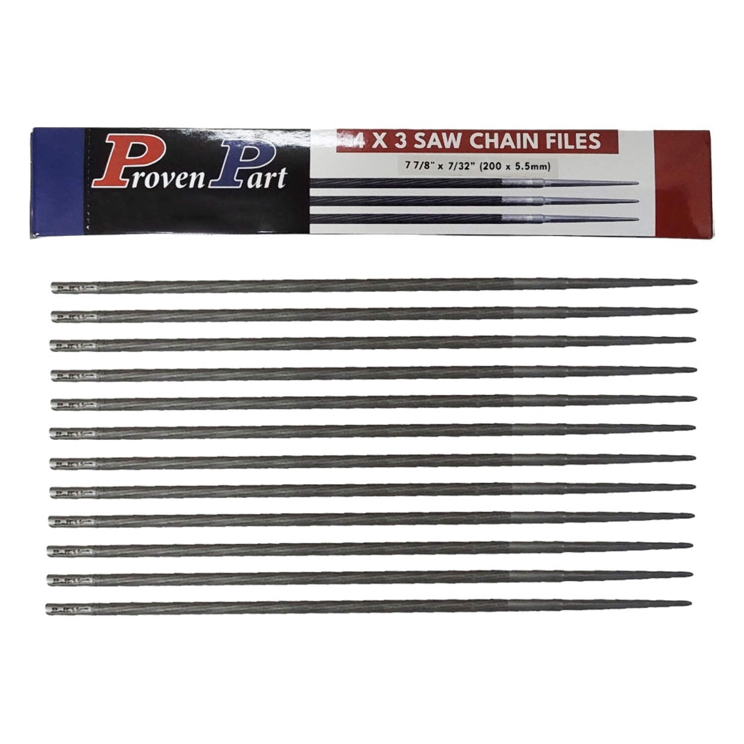 Proven Part 12 Chainsaw Files 7/32" For Sharpening All Brands Chains ...