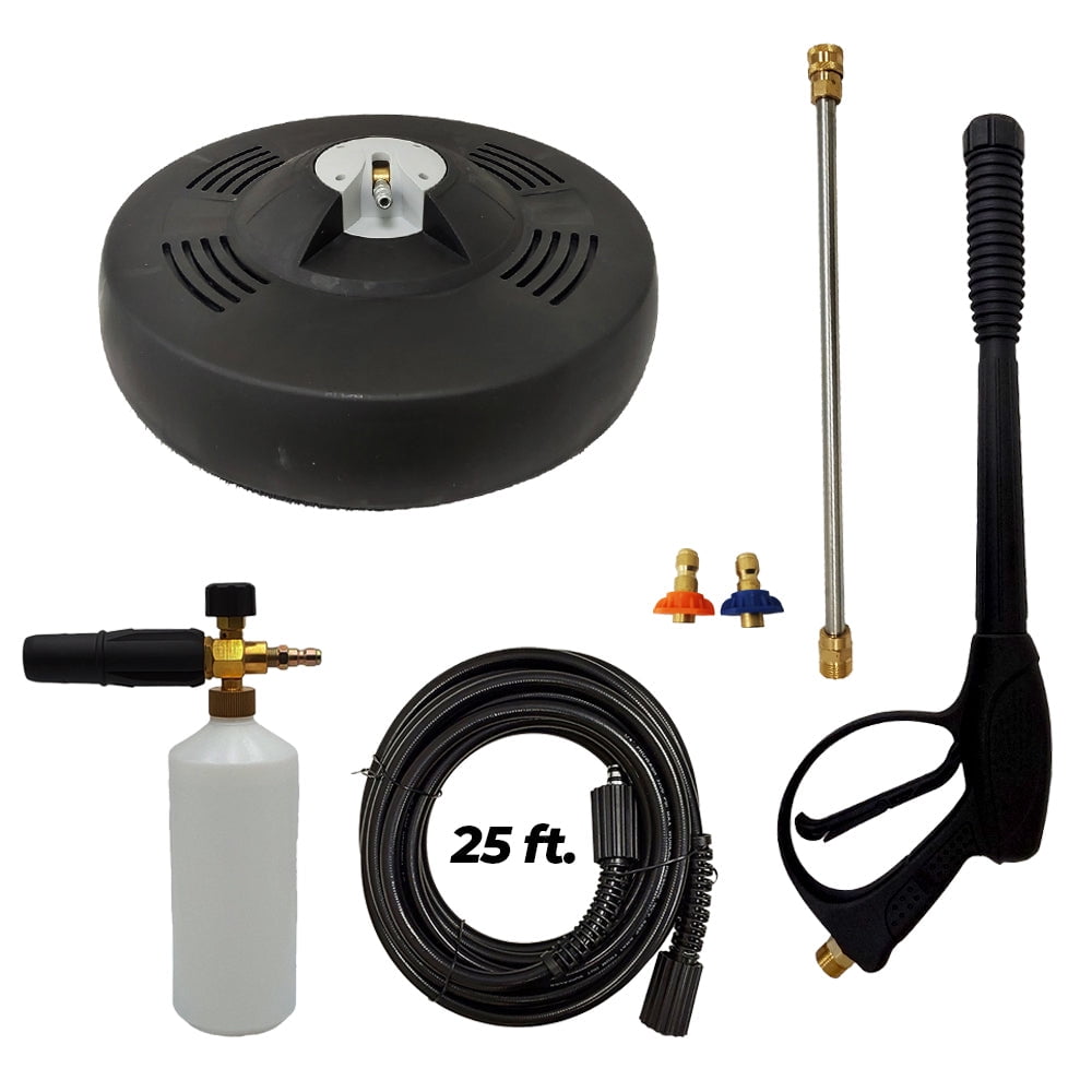 Proven Part 15" Surface Cleaner 3200 PSI, 25" Hose 1/4" M22xM22, Second ...