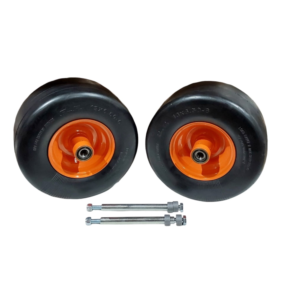 Proven Part 2- New Flat Free Wheels For Scag 483050 482504 9278 13 X 6. ...