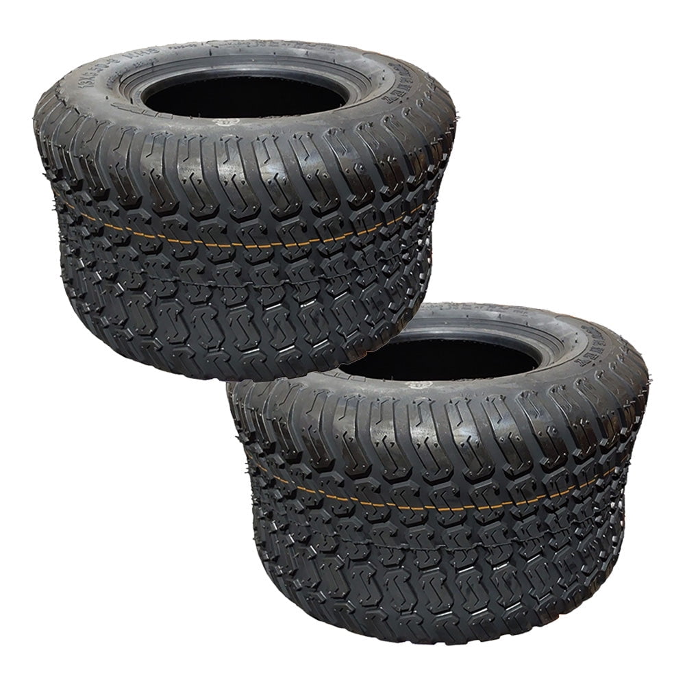 Proven Part 2 Pk 13X6.50-6 Tire Lawn Mower Tractor Turf 4 Ply Tubeless ...