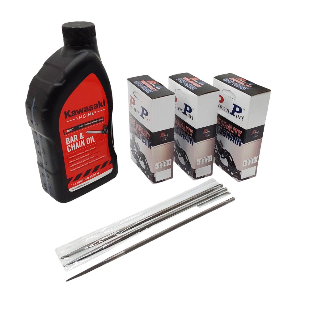 Proven Part (3) 24" Full Chisel 3/8" Pitch .050" Gauge 84Dl For Stihl ...