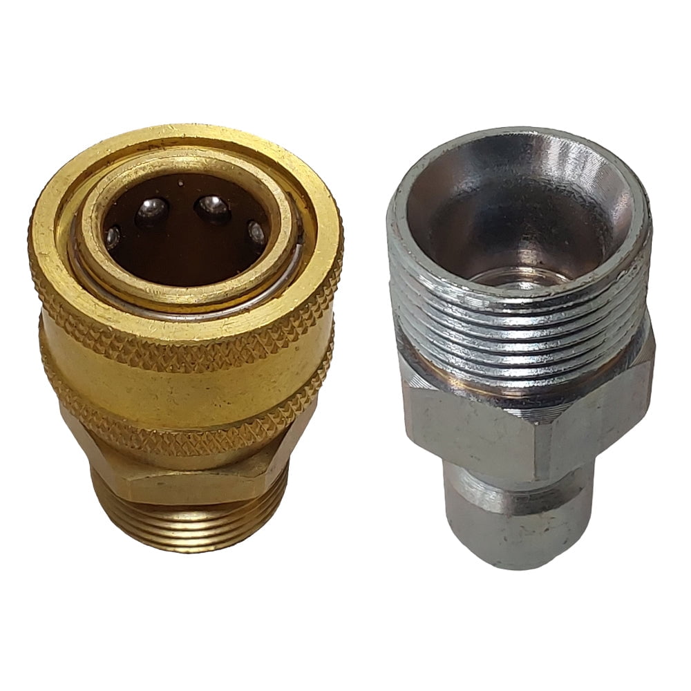 Proven Part 3/8" Female-M22 Brass, Quick Connect Coupler Plug 3/8 ...