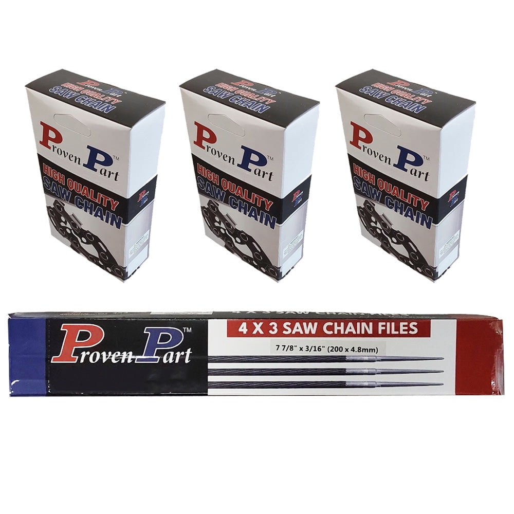 Proven Part 3 Chains For 16" Bar 325LP .043 59DL Fit Husqvarna 596 55 ...