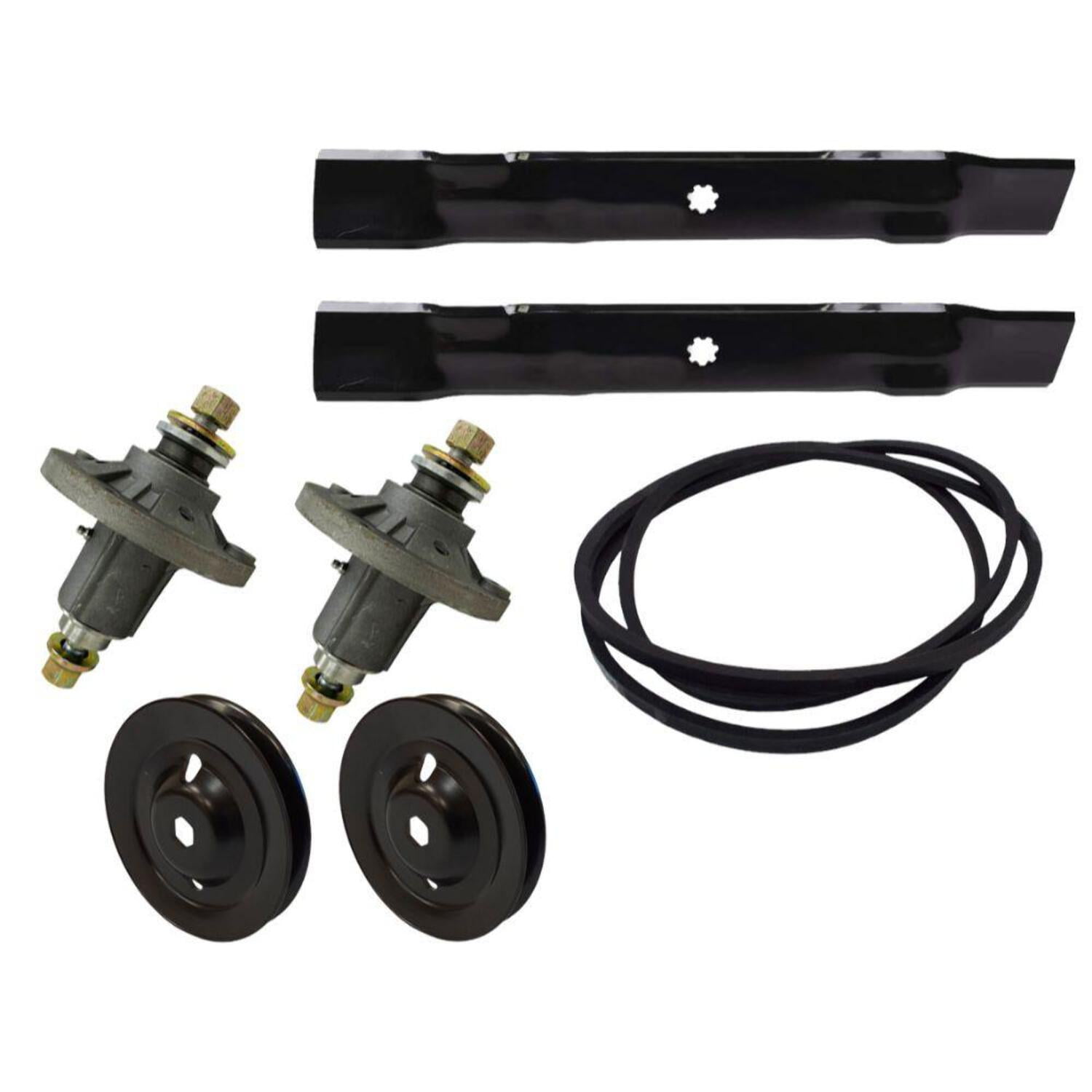 Proven Part 42" La115 100 Series Deck Rebuild Kit Spindles Pulleys ...
