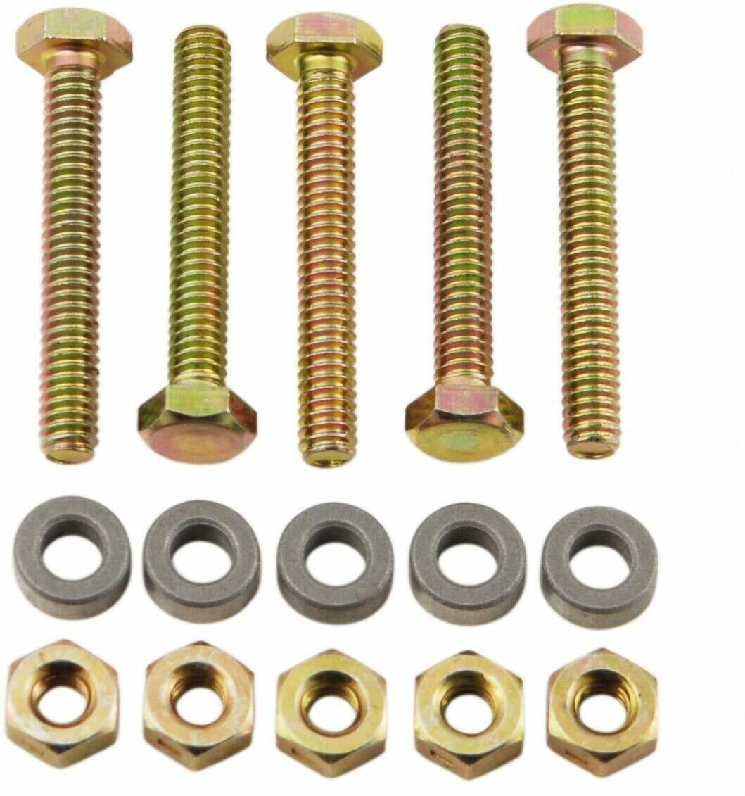 Proven Part 5 Shear Pins Nuts Spacers 301172 Fits Craftsman 9524Ma ...