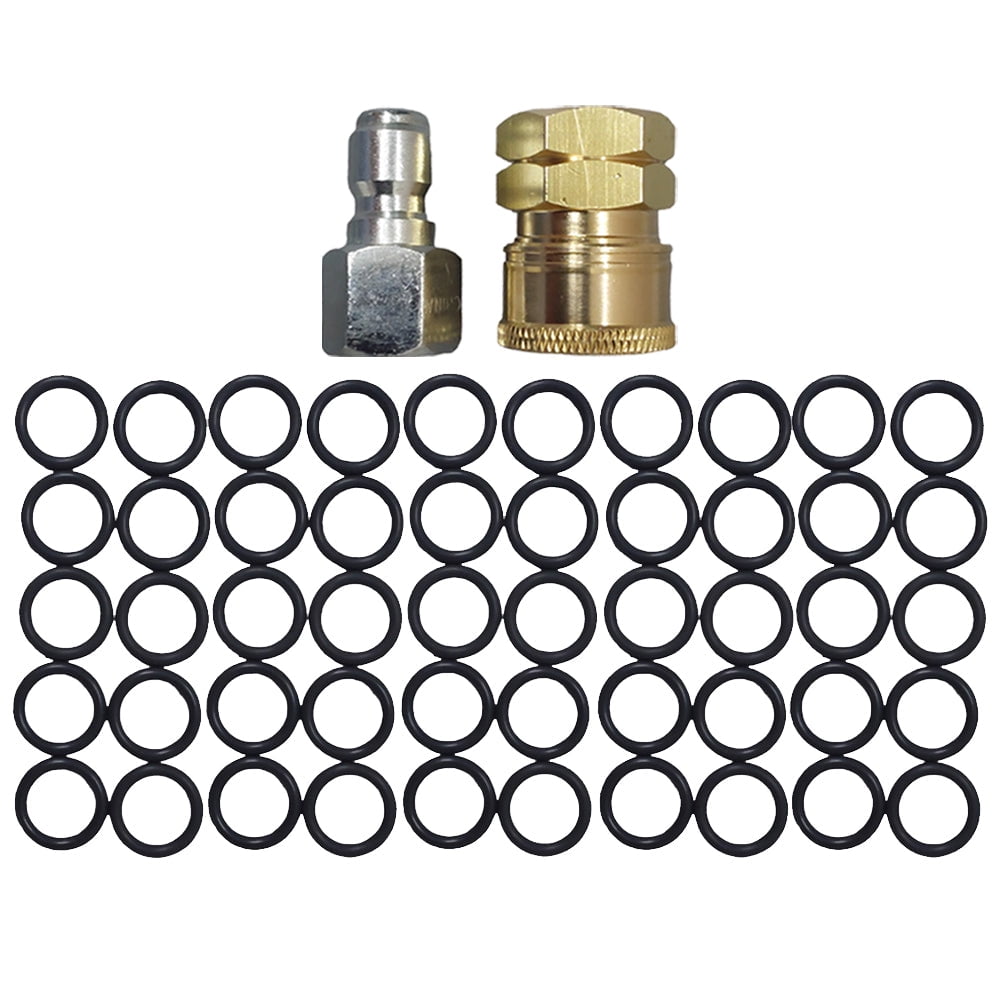 Proven Part 50 PK 3/8 High Temperature O-Rings With Quick Connect To 3/ ...