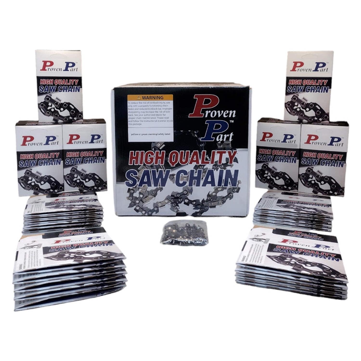 Proven Part Chainsaw Chain 100Ft Roll 3/8Lp (Low-Profile) .050 Gauge ...