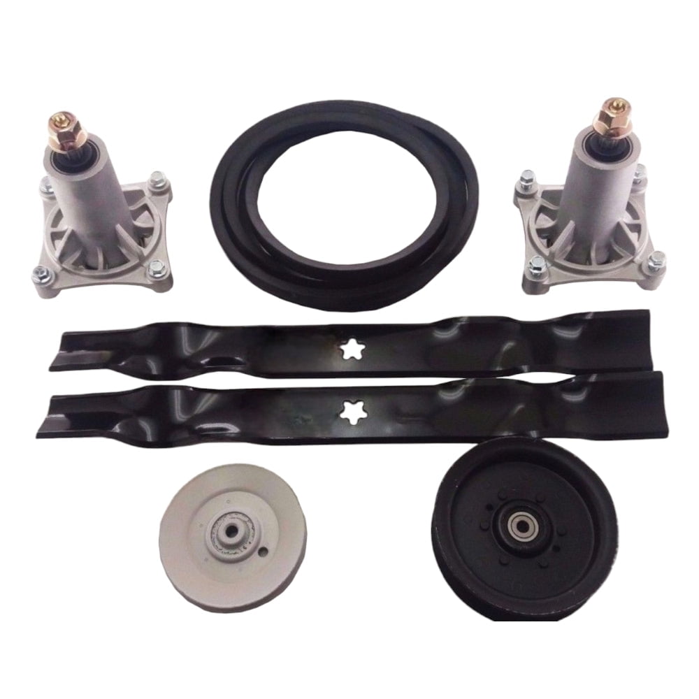 Proven Part Lawn Mower Deck Rebuild Kit For 42 Inch Spindles Blades ...