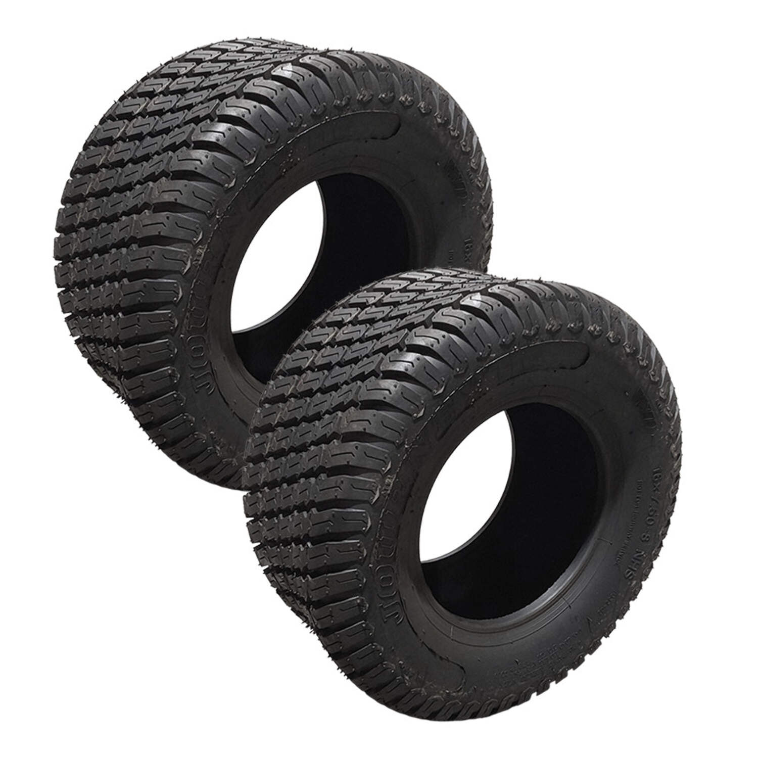 Proven Part Set Of 2 Turf Tires 16X7.50-8 Riding Mower Garden Tractor 4 ...