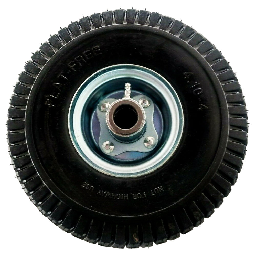 Proven Part Solid No Flat Tire 4.10X3.5-4 With Bearings Fit 72310001 ...