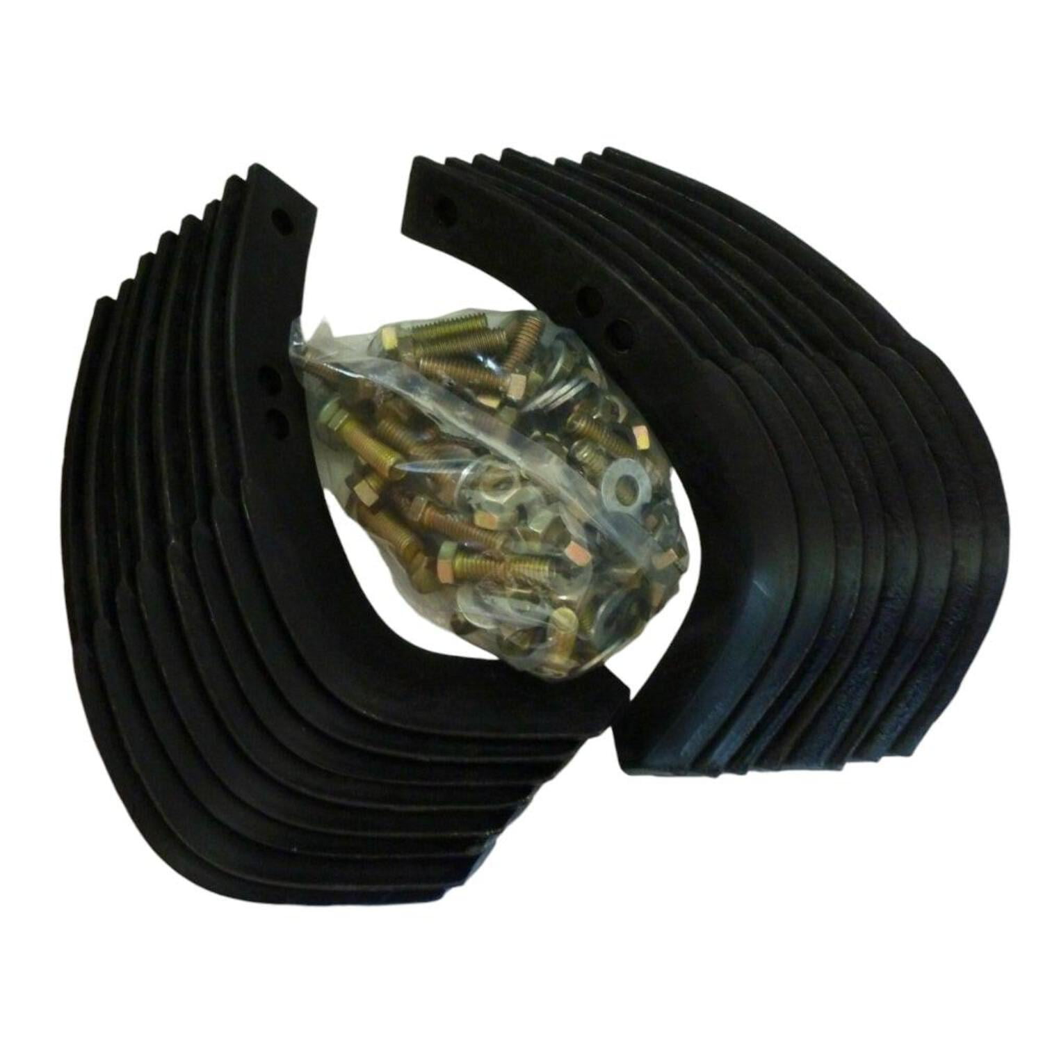 Proven Part Tiller Tine Set 8 Right Hand And 8 Left Hand Tiller Tines ...