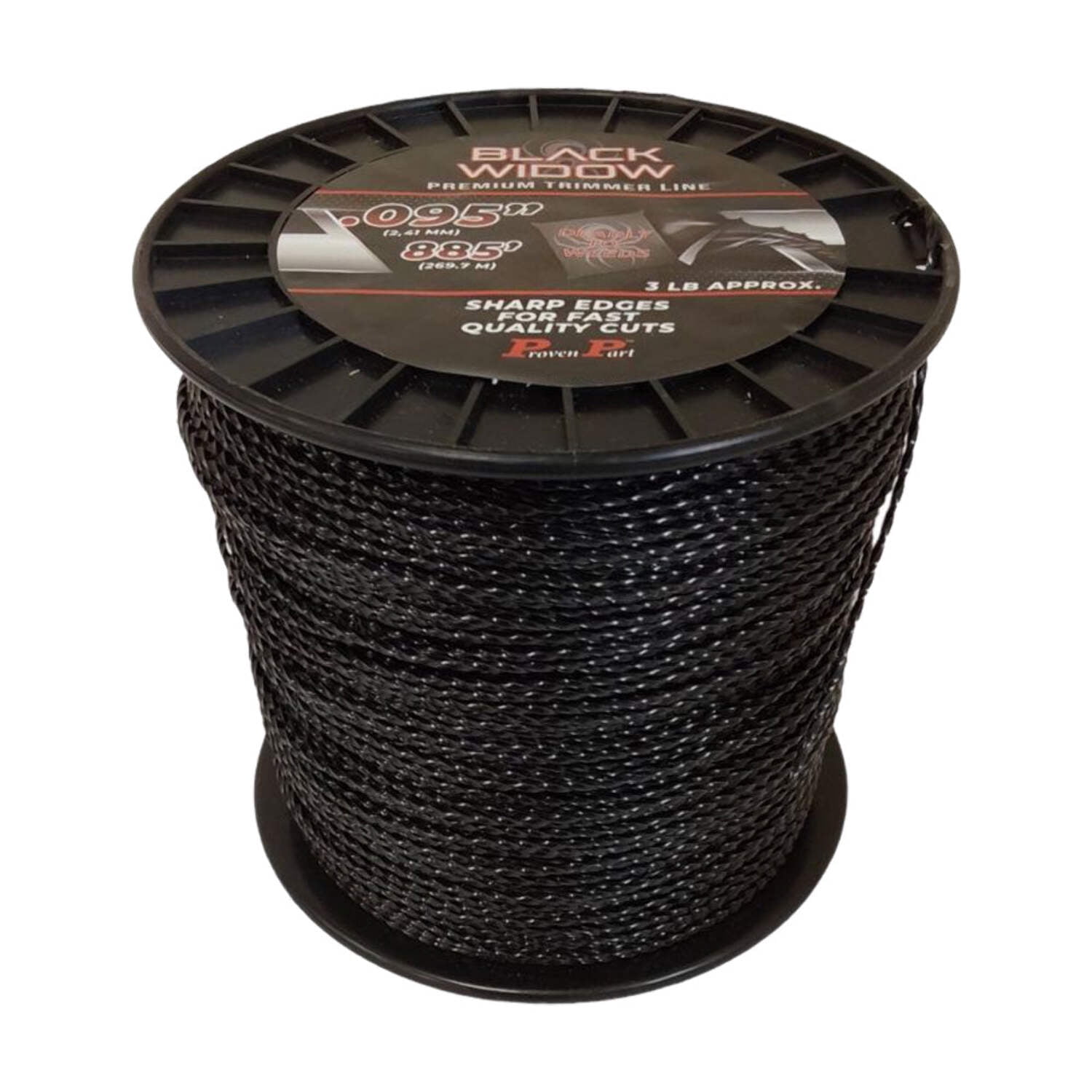 Proven Part Twisted Trimmer Line Delivers Extra Sharp Edges .095 3Lb ...