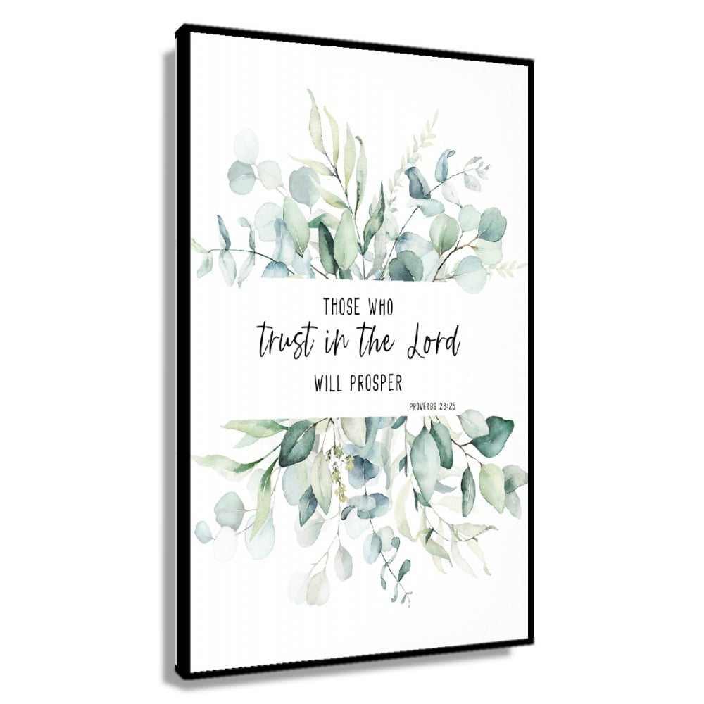 Proverbs 28 25, Bible Verse Wall Art, Christian Wall Art, Bible Quote ...