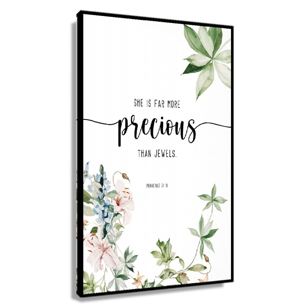 Proverbs 31 10 Bible Verse Wall Art Mother's Day Gift Scripture Prints ...