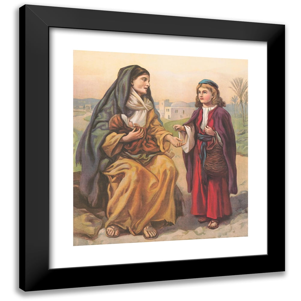 Providence Lith. Co 12x14 Black Modern Framed Museum Art Print Titled ...