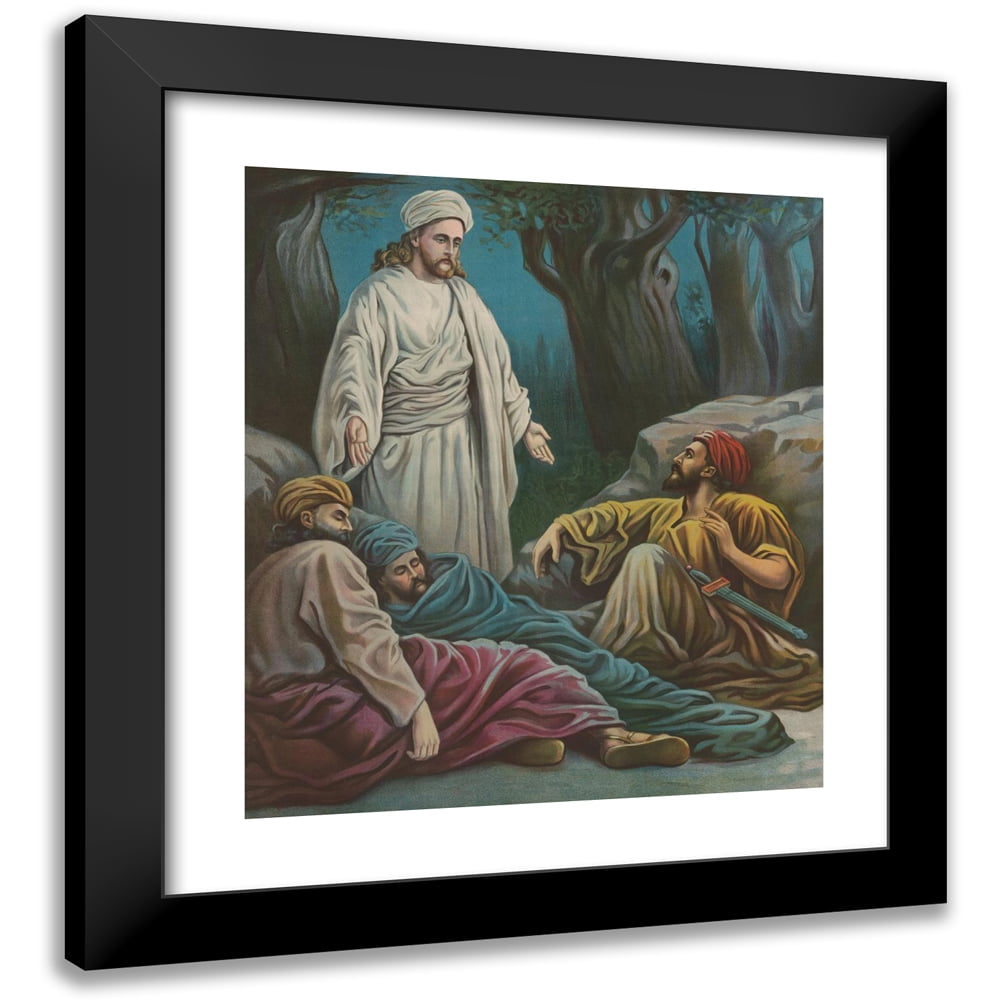 Providence Lith. Co 15x17 Black Modern Framed Museum Art Print Titled ...