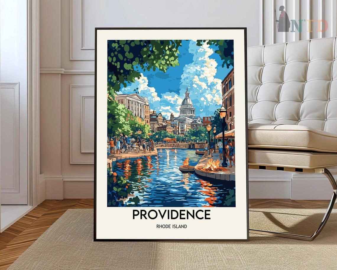 Providence Print, Providence Poster, Providenceprovidence Travel ...
