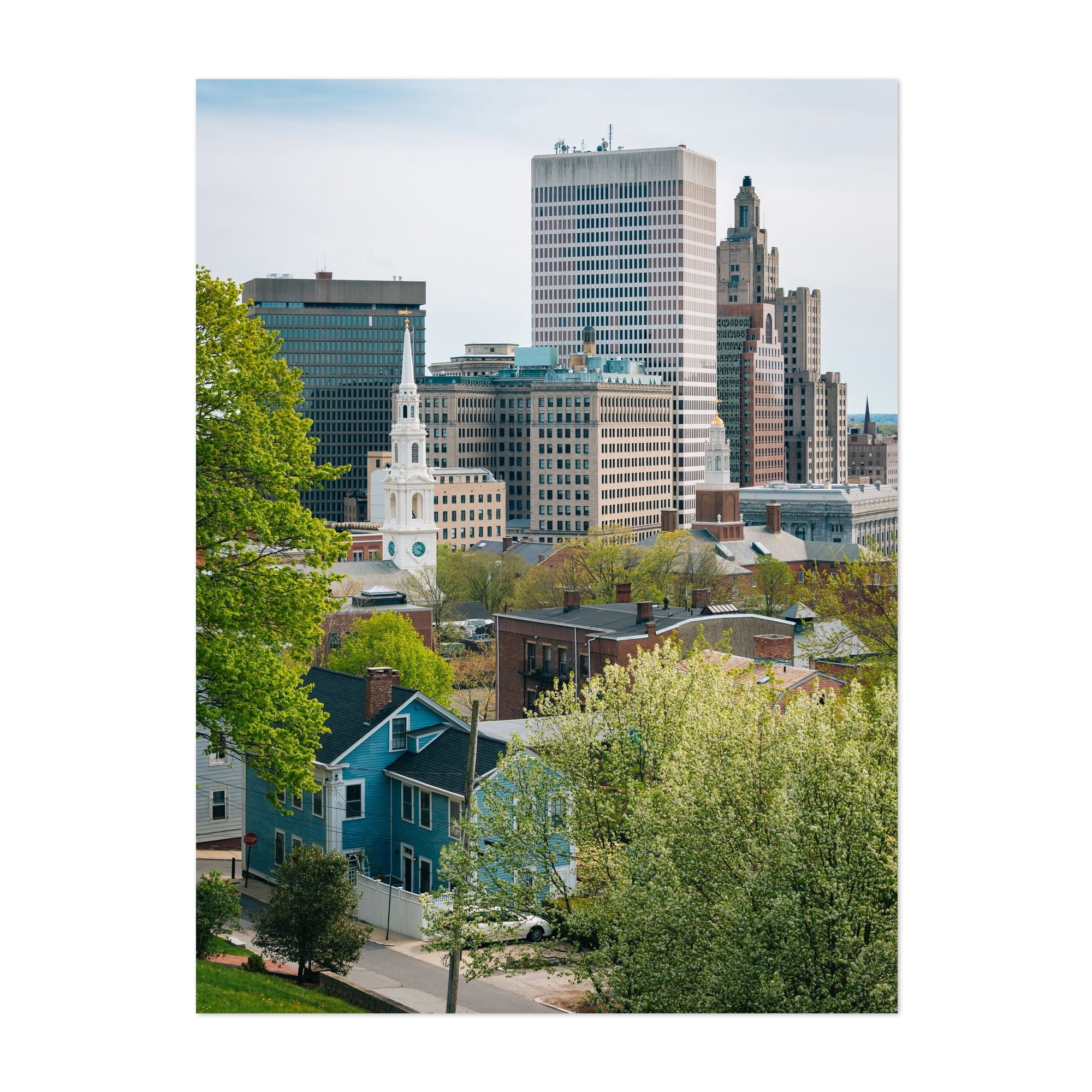 Providence From Prospect Terrace - Providence Rhode Island Photography ...