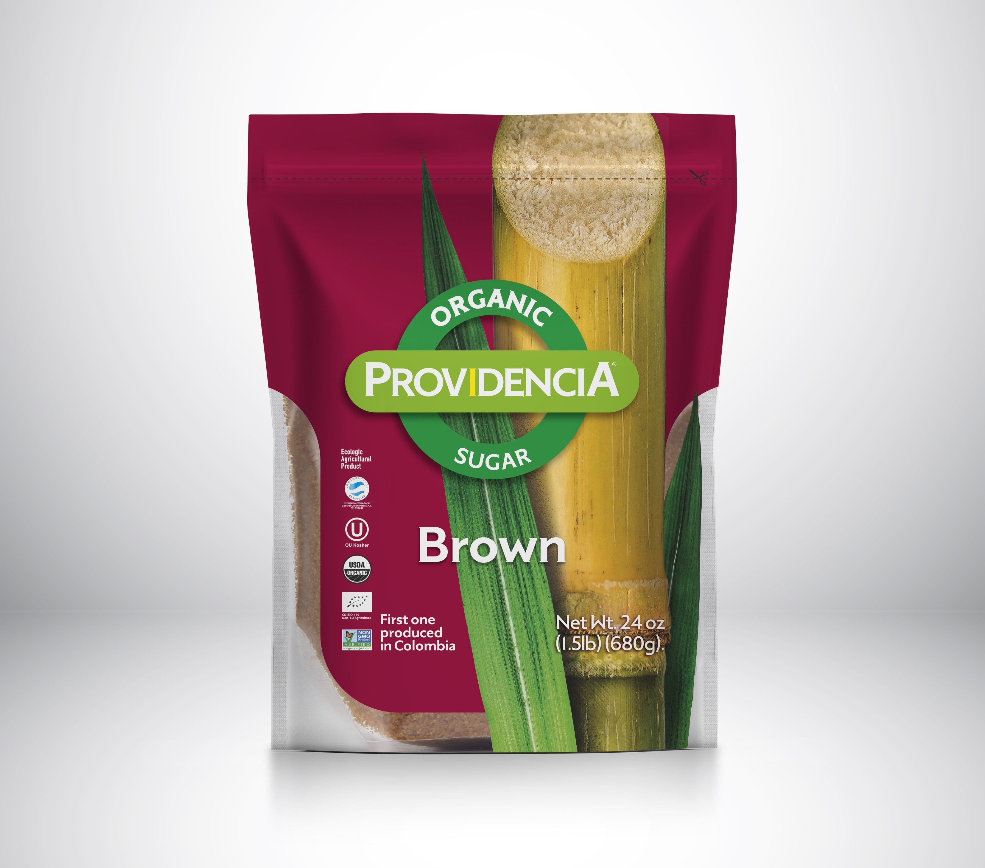 Bosanet LLC, Providencia Organic Brown Sugar 24 oz, Golden Brown Color ...