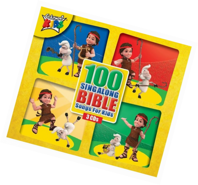 100 Sing-Along Bible Songs For Kids, 3-Cd Set - Walmart.com