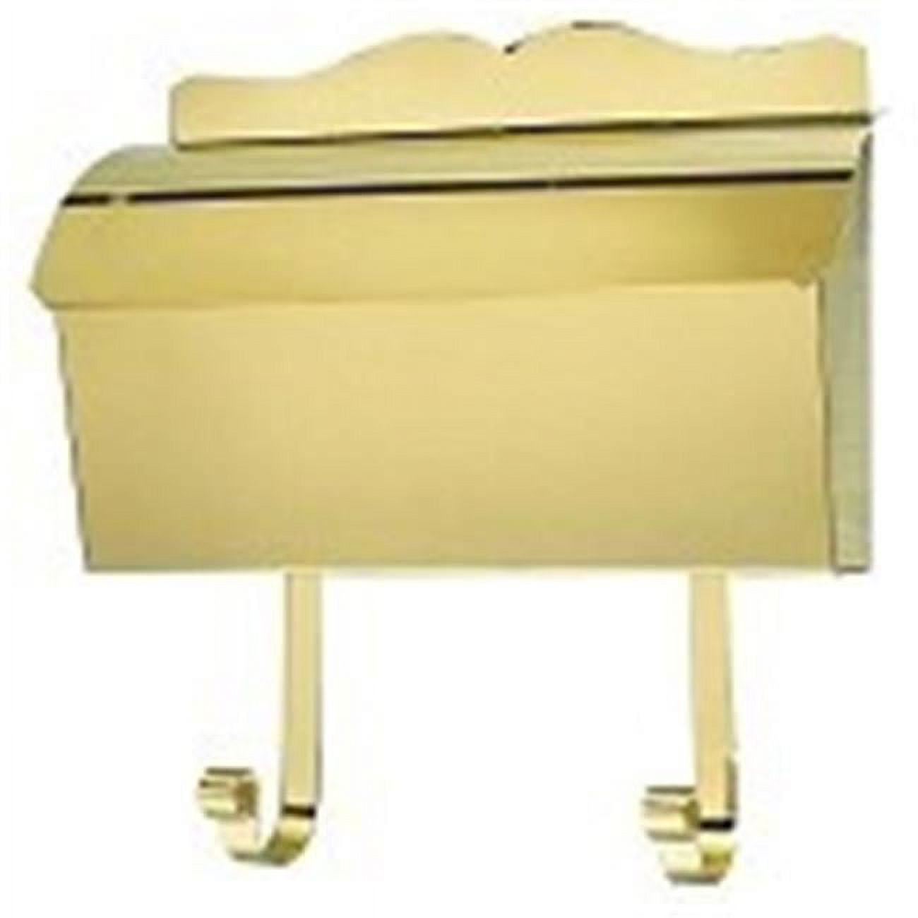 Provincial Collection Brass Mailboxes - roll top - in Smooth Polished ...