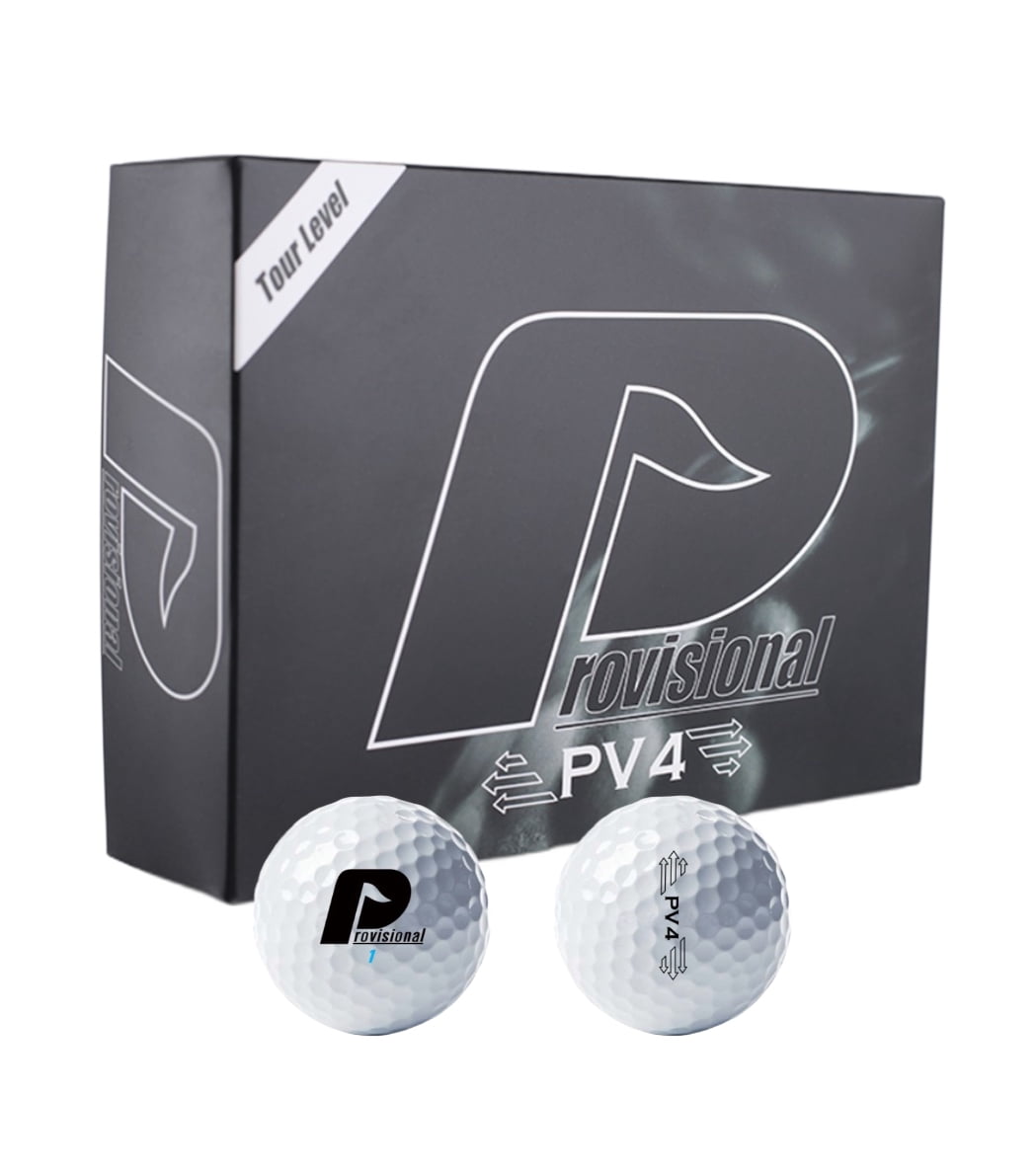 Provisional PV4 4 Piece Golf Ball - Walmart.com