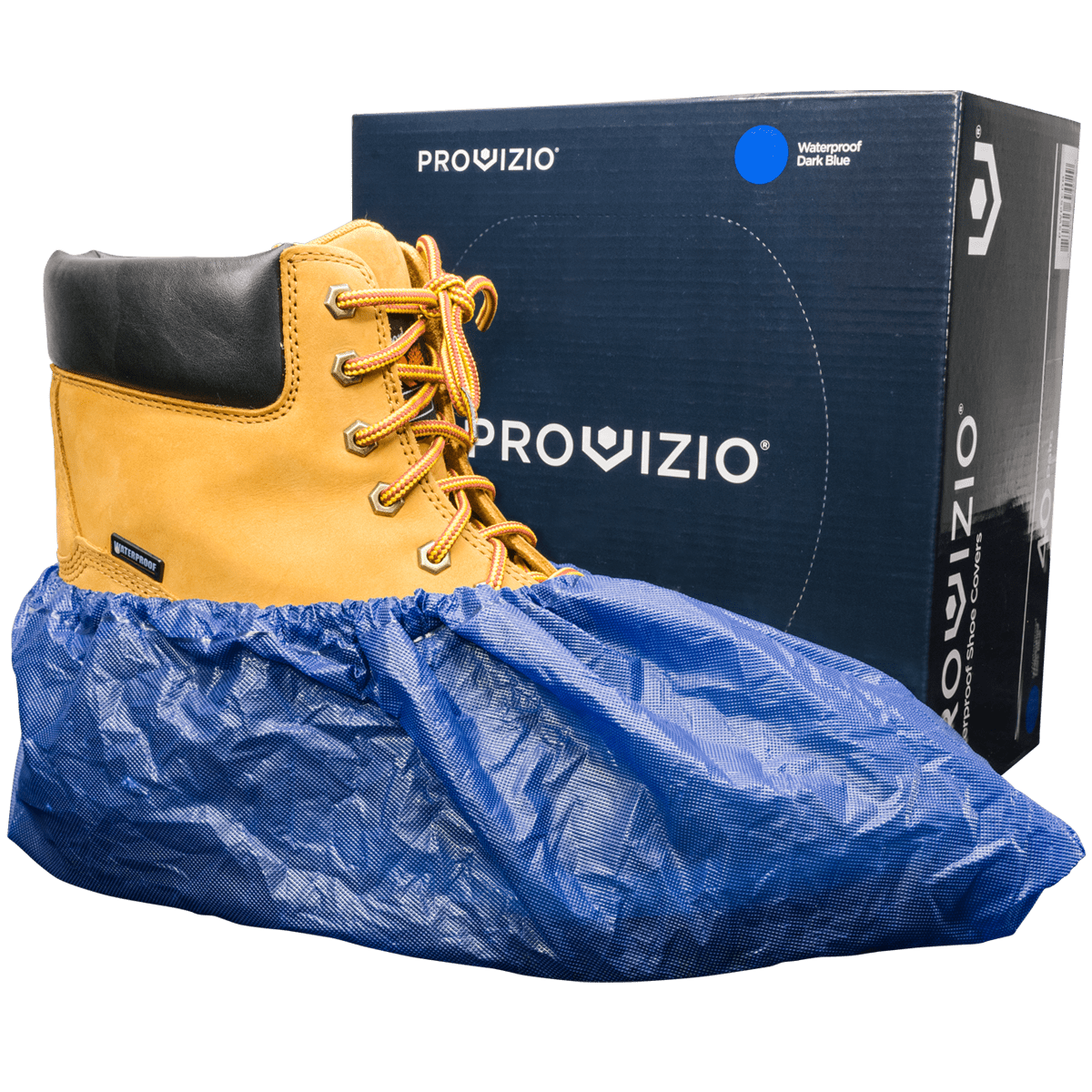 Provizio Waterproof Disposable Protective Boot & Shoe Covers - 40 Pairs ...