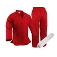 Prowin Corp Martial Arts Karate Light Weigh 7.5 oz Gi Red Uniform ...