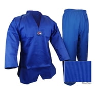 Karate Sleeveless Uniform Gi with Pants, Martial Arts Kimono Open ...