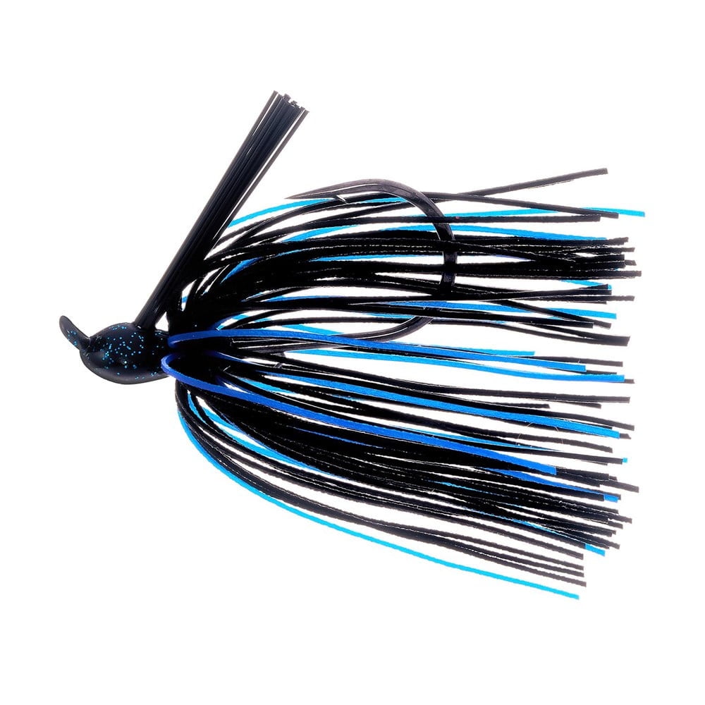 Prowler Flipping Jig Heavy Cover 1/2 oz Blue Black - Walmart.com