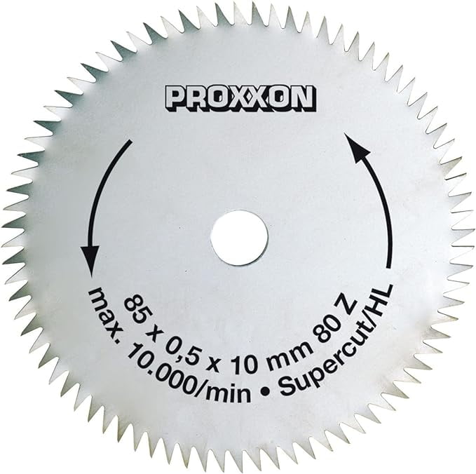 Proxxon 28731 Crosscut saw blade Super-Cut for FKS/E, FET & KGS 80, 80 ...