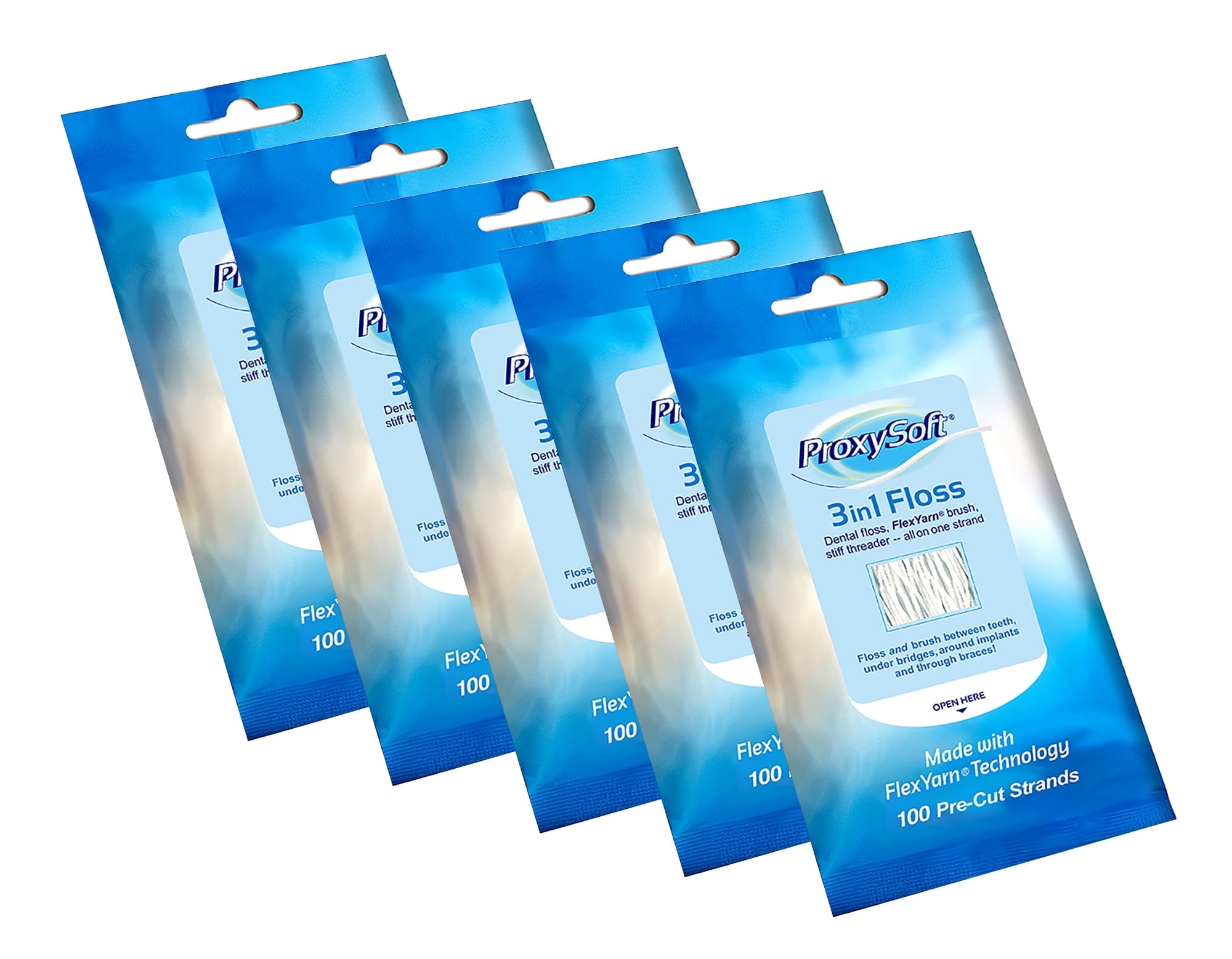 ProxySoft 3-in-1 Dental Floss - From the inventors or Oral-B Superfloss ...
