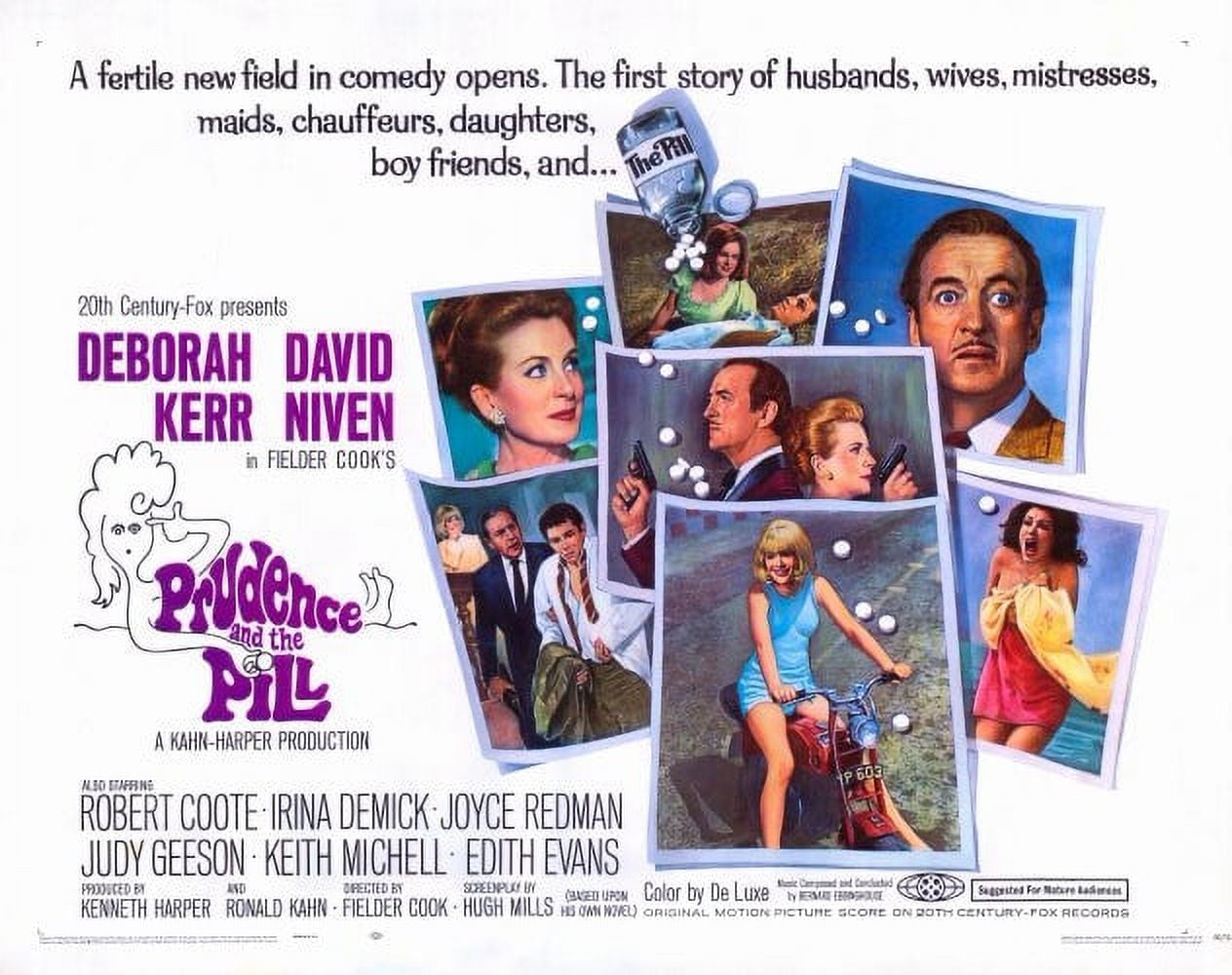 Prudence and the Pill - movie POSTER (Style A) (11" x 14") (1968 ...