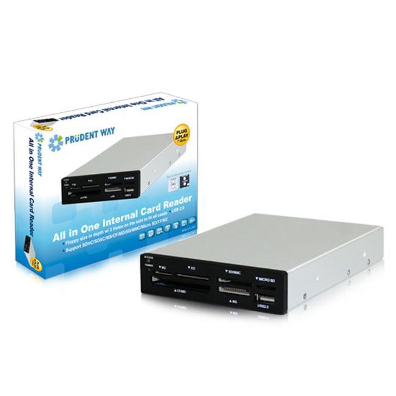 Prudent Way All In One Internal Card Reader Graphic Adapter Black ...