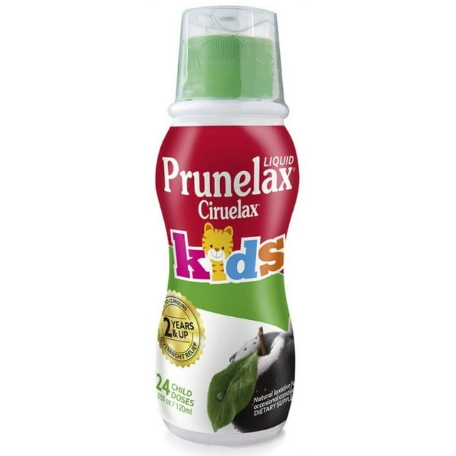 Prunelax Ciruelax Liquid Kids Natural Laxitive, 4.05 oz (Pack of 2 ...