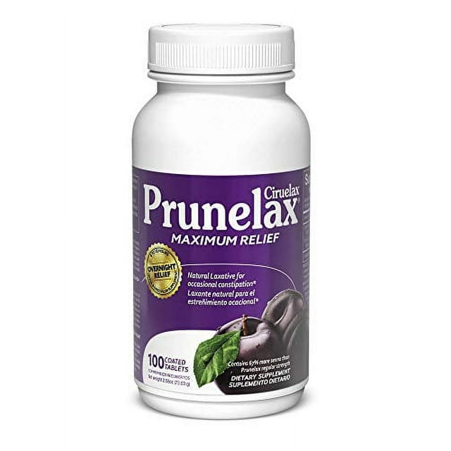 Prunelax Ciruelax Maximum Relief Natural Laxative for Occasional ...