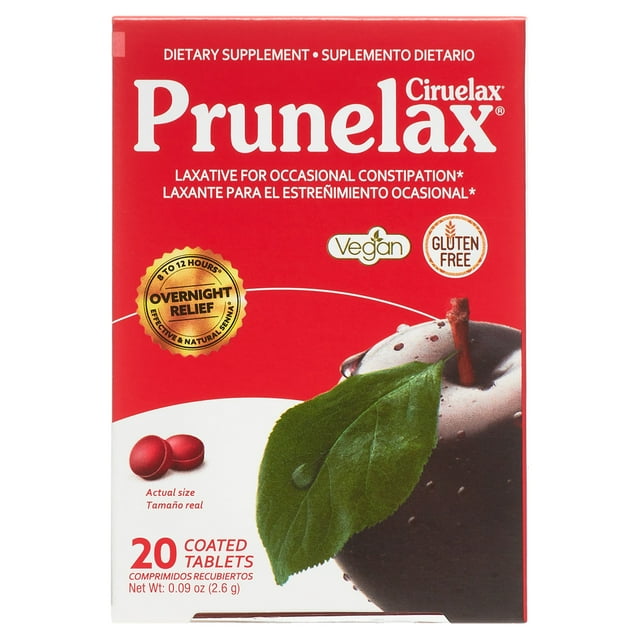 Prunelax Ciruelax Natural Laxative for Occasional Constipation, Mini ...