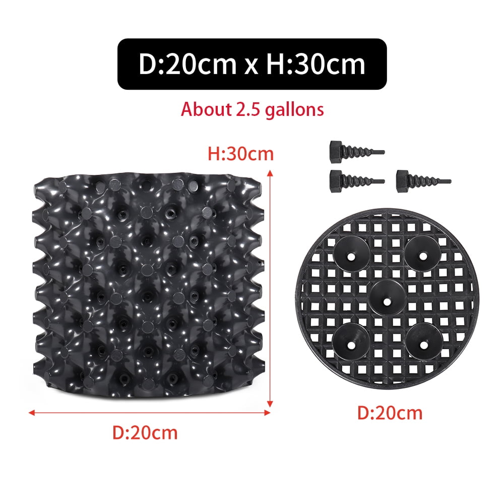 Pruning Plant Root Control Nursery Pots Trainer Fast Root Grow Container Garden Tree Bonsai ...