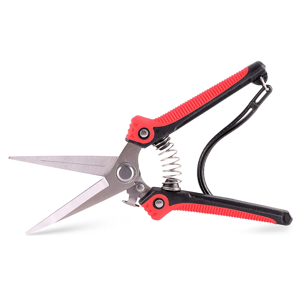 Pruning Shear Branch Scissors Sharp Stainless Steel Non-Slip Handle ...
