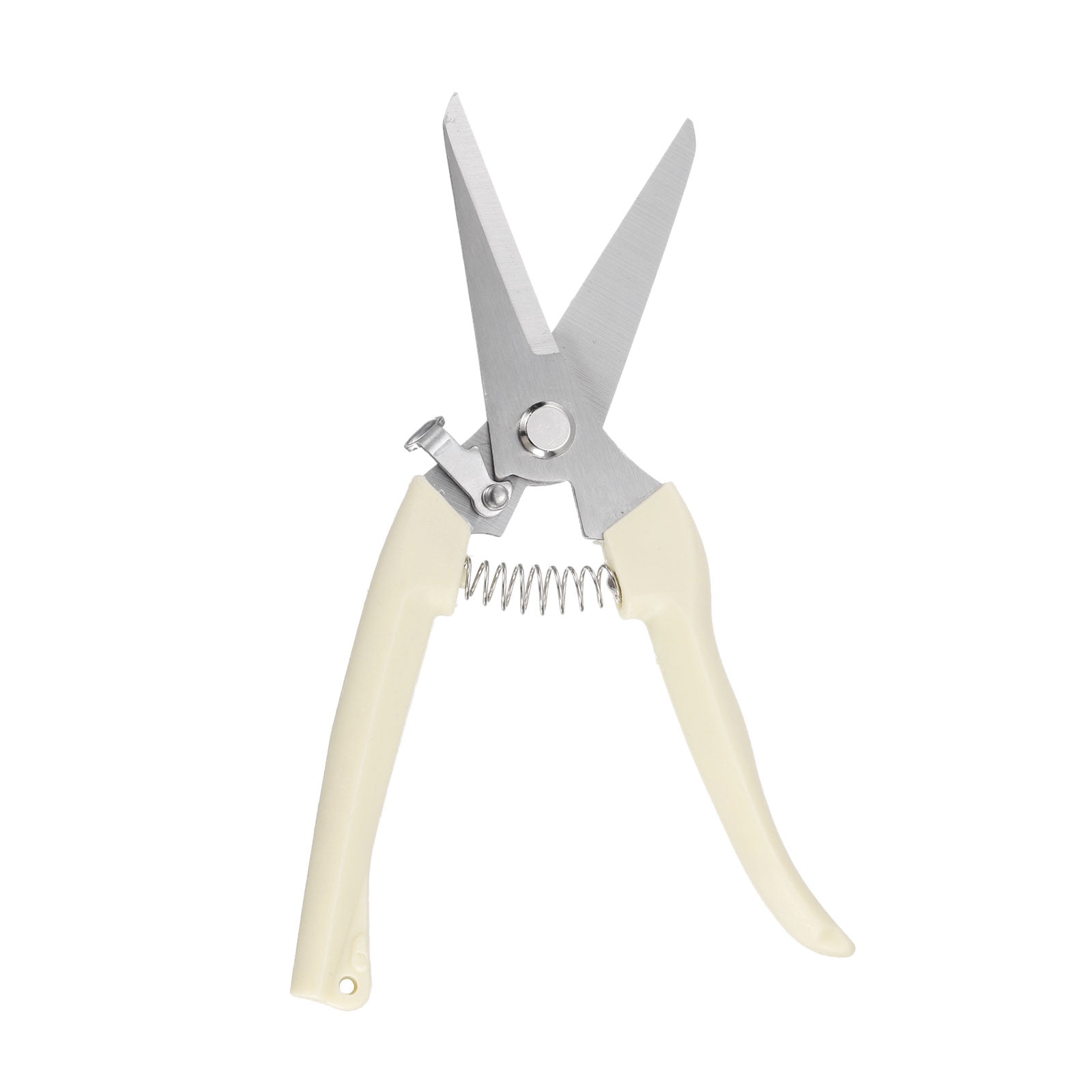 Pruning Shears 7.87" Stainless Steel Garden Shears Straight Blade ...